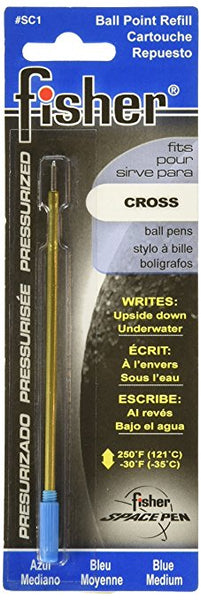 Fisher Refills - SC1 Blue Pressurized Ink for Fine Point Space Pen - NEW In Gift Box – RefillFinder